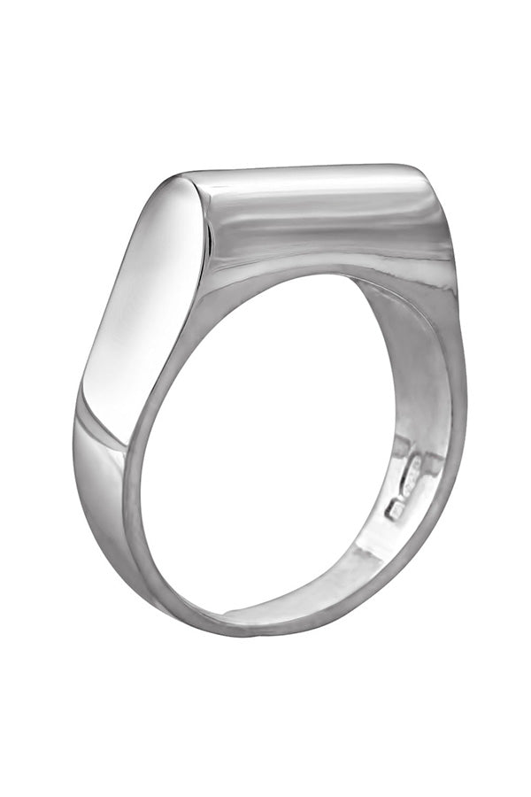 High Top Ring in Sterling Silver | Edge Only ethical jewelry ireland