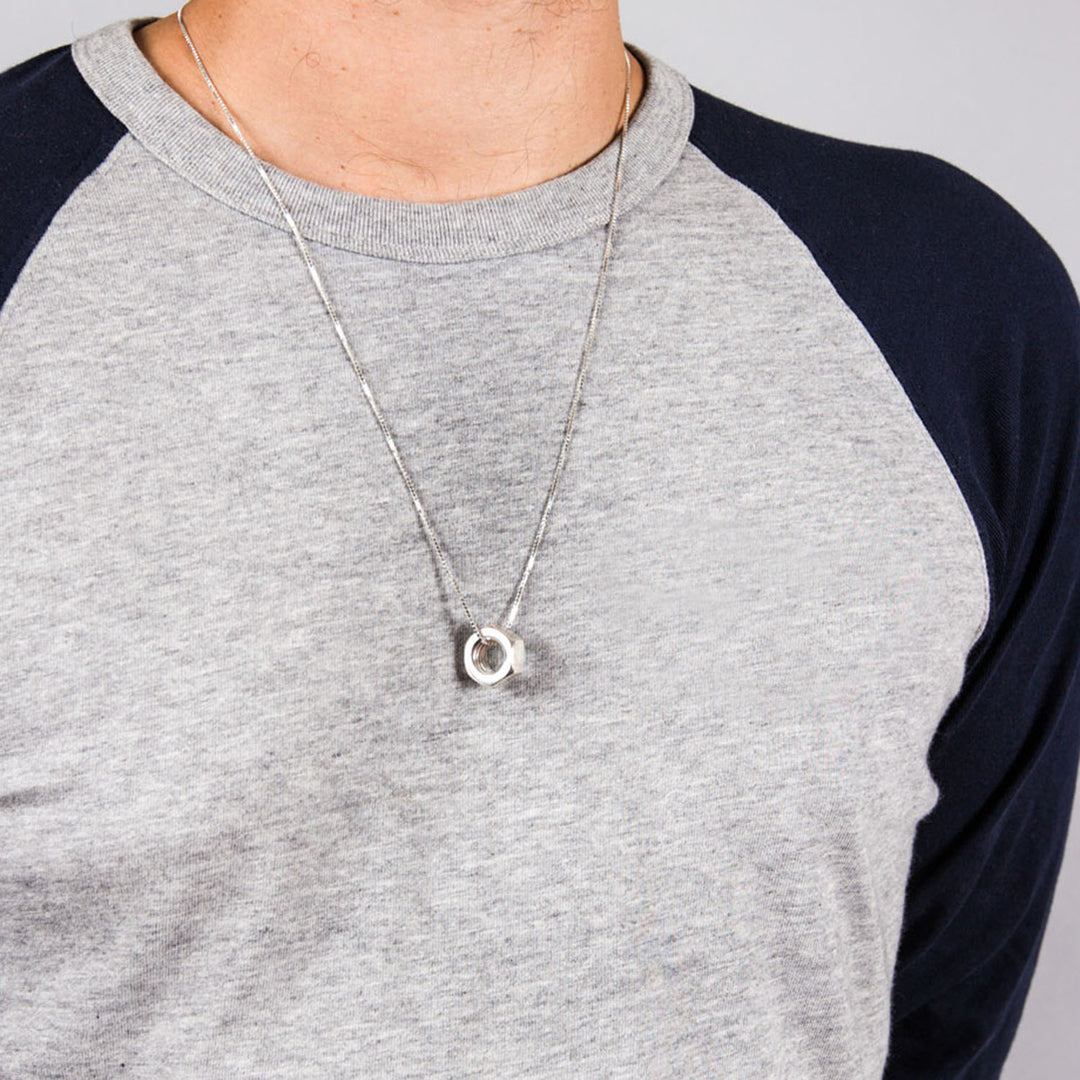 hex nut necklace