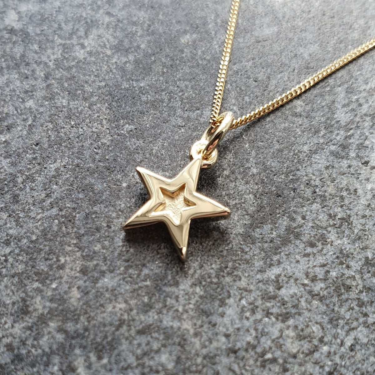 Mini Megastar Pendant - 9ct gold | Edge Only Fine Jewelry Ireland