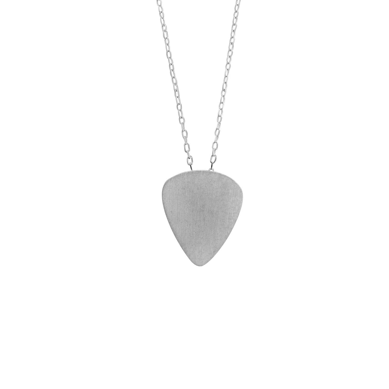 Plectrum Pendant in Sterling Silver | Edge Only Ethical Jewelry Ireland